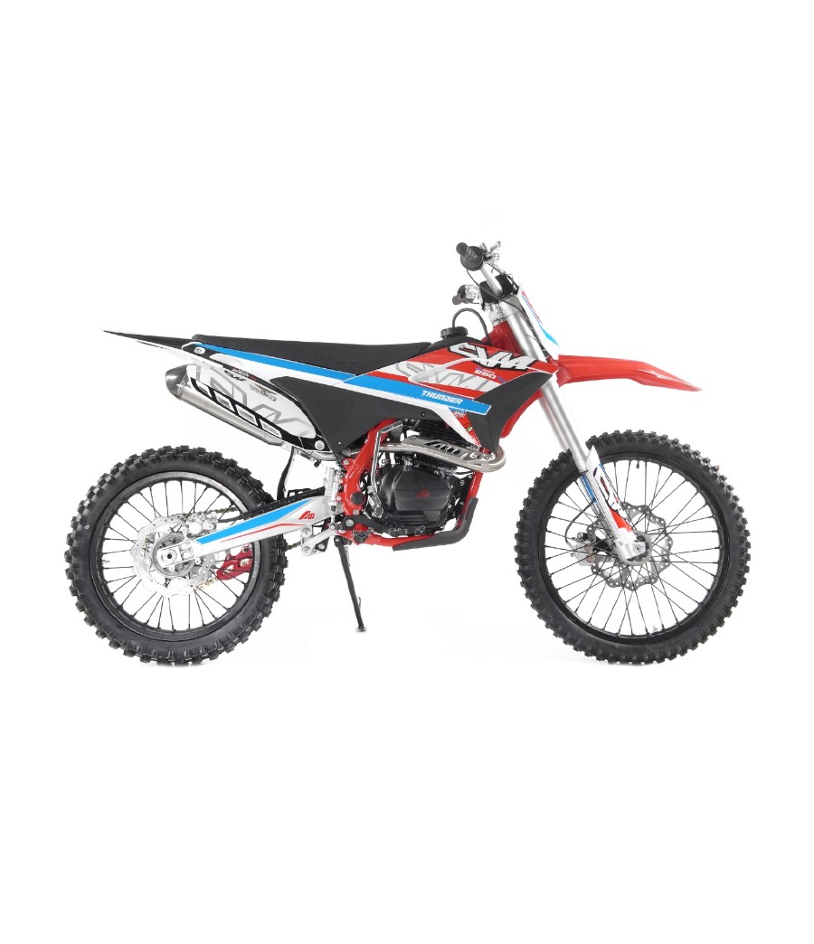 Pitbike Apollo Thunder 250cc 4 Tempi con ruote 21/18 - Compatto Motors