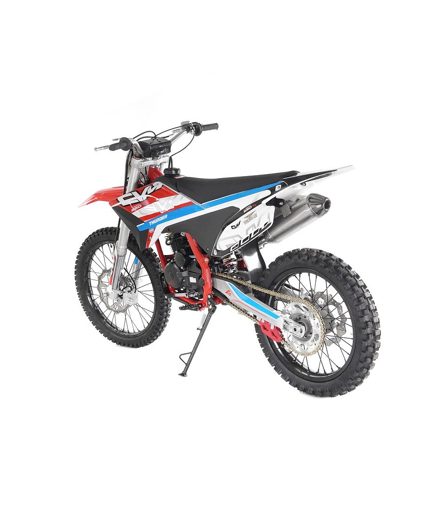 Pitbike Apollo Thunder 250cc 4 Tempi con ruote 21/18 - Compatto Motors