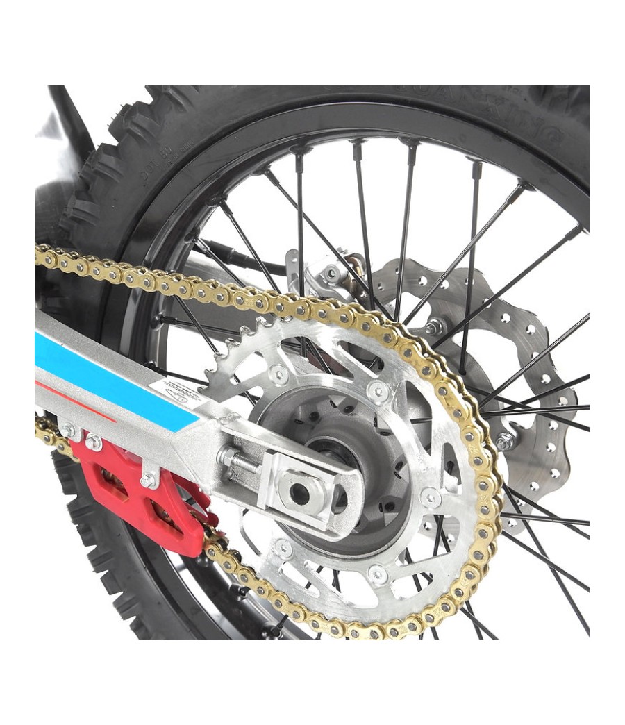 Pitbike Apollo Thunder 250cc 4 Tempi con ruote 21/18 - Compatto Motors