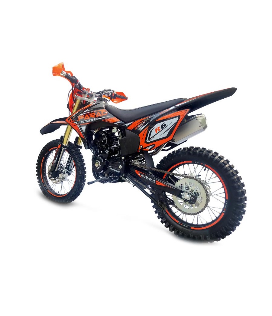 Moto da Cross Alfarad R6 250cc 19/17 ad un prezzo imbattibile