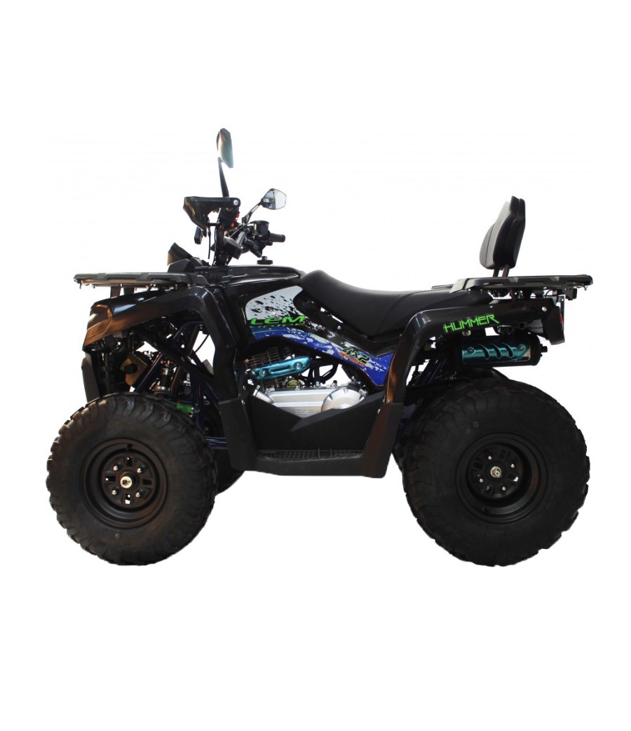 Quad ATV LEM Hummer 200cc Ruote 10" Targabile T3 su Compatto Motors