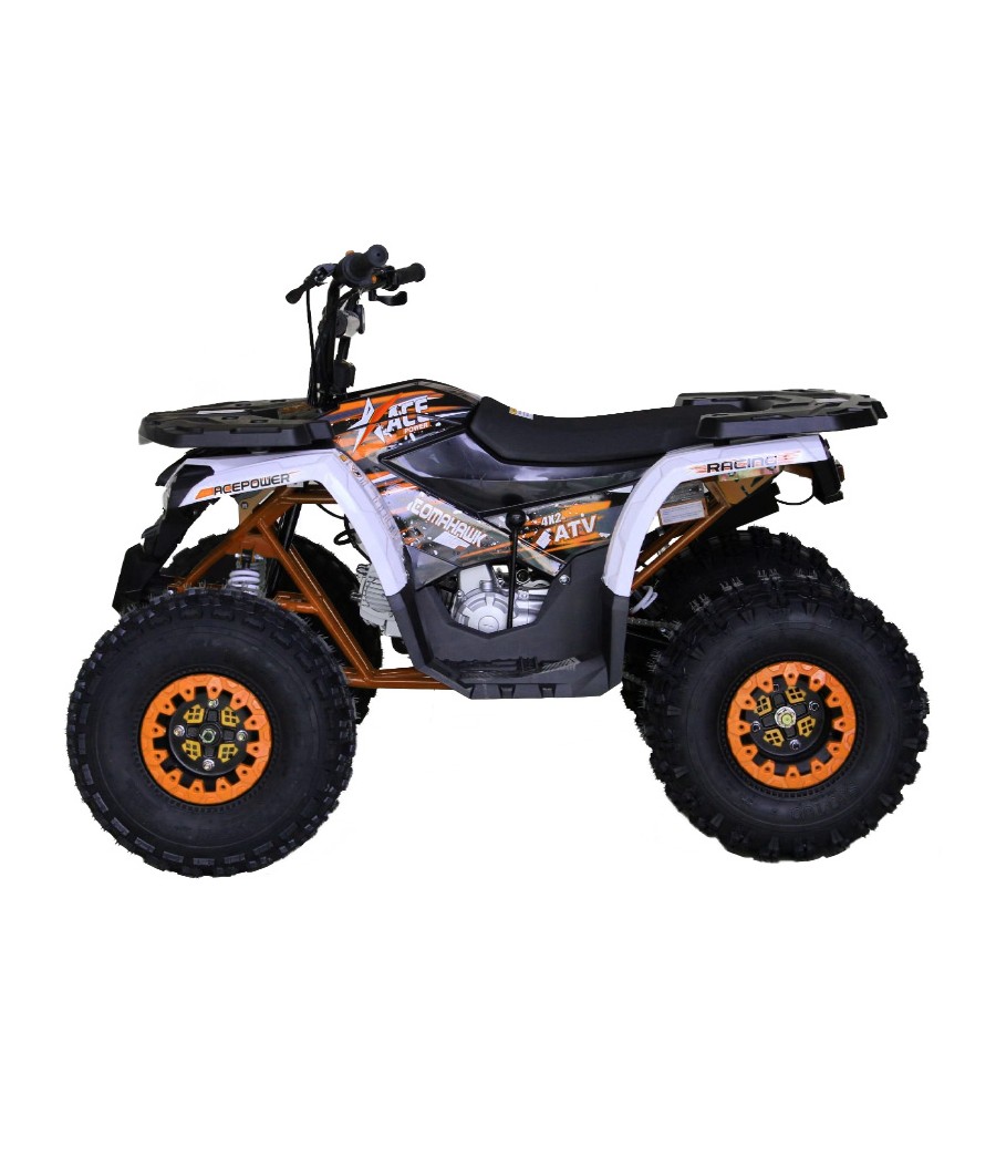 Quad ATV EGL TomaHawk 125cc con Ruote da 8 pollici su Compatto Motors