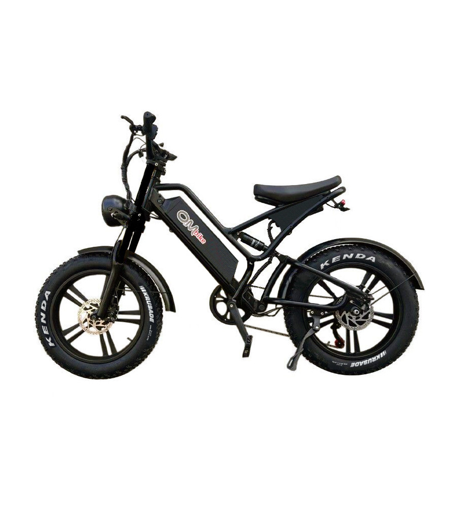 FatBike Elettrica OmBike 500W 48V 20 Ah Litio su Compatto Motors